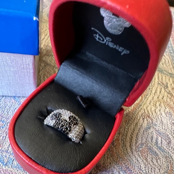 Disney | Jewelry | Disney Sterling And Cubic Zirconia Mickey Ring ...